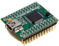 FT2232H USB Eval Mini Module - FTDI | DigiKey