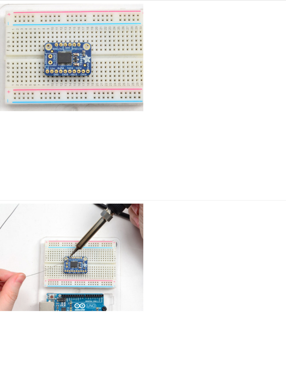 TB6612 1.2A DC/Stepper Motor Driver Breakout Brd Datasheet by Adafruit ...