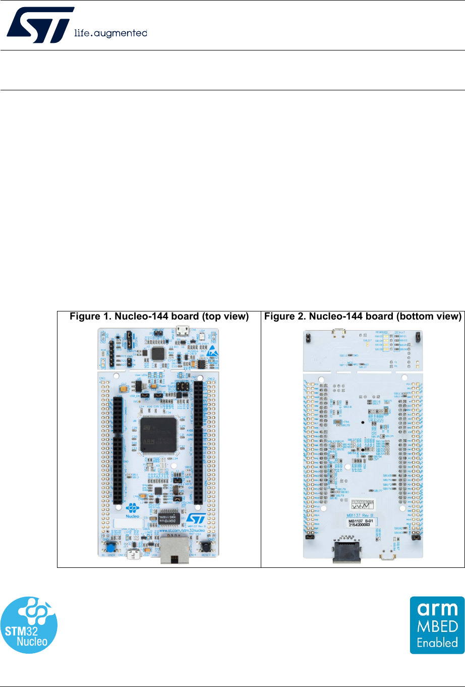 STM32 Nucleo-144 Board Manual Datasheet by STMicroelectronics | Digi ...