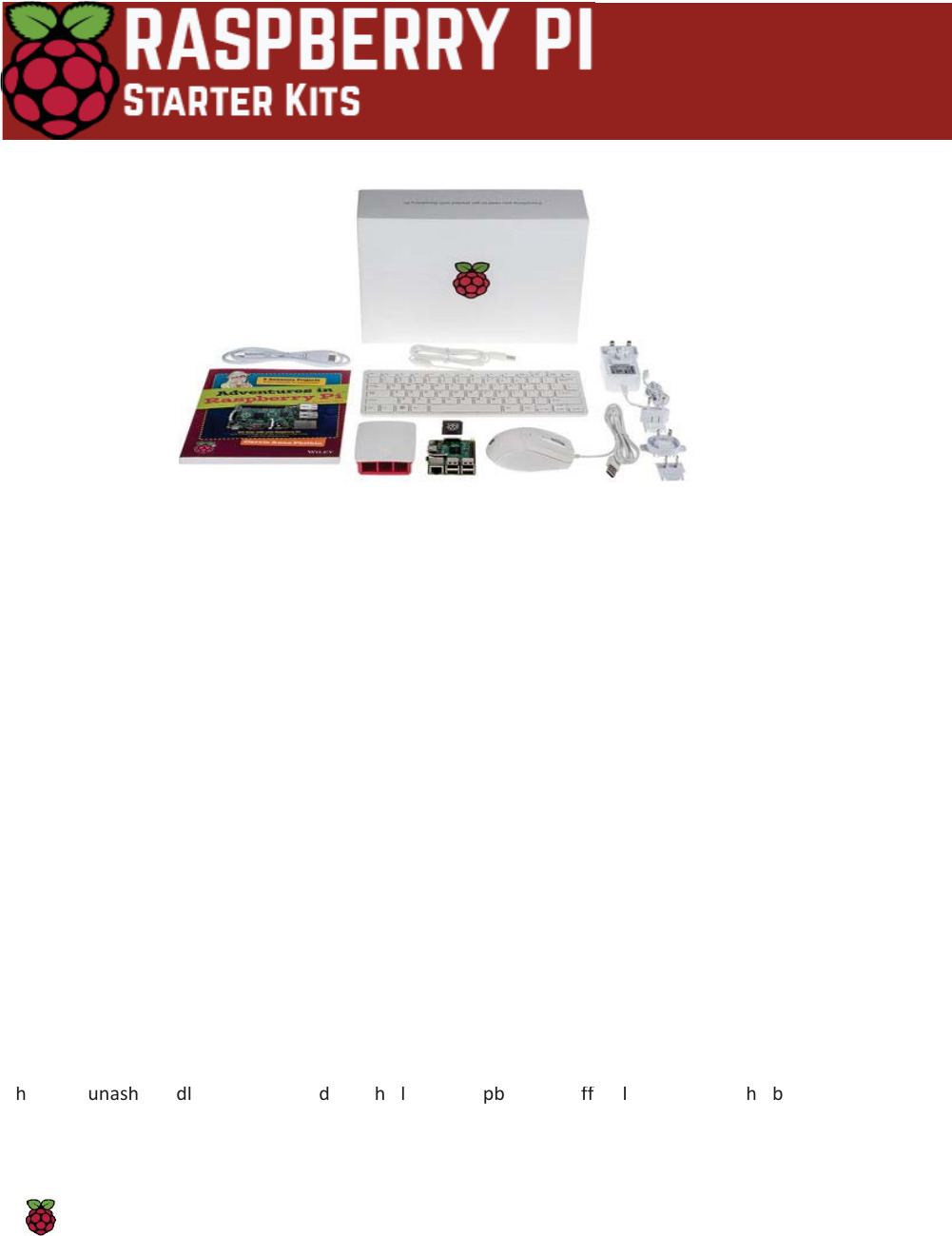 Raspberry PI Starter Kit Datasheet by Raspberry Pi | Digi-Key Electronics