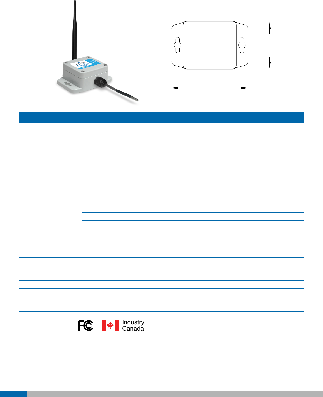 Wireless Temperature Sensors Datasheet by Monnit Corporation | Digi-Key ...
