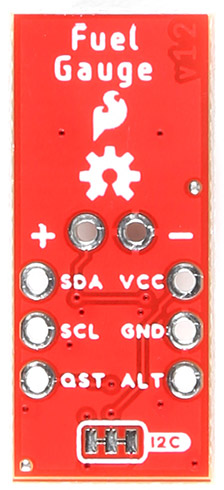 LiPo Fuel Gauge (MAX1704X) Hookup Guide