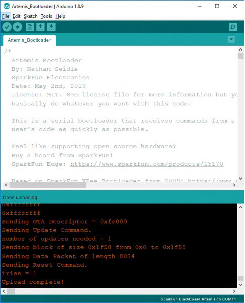Designing with the SparkFun Artemis