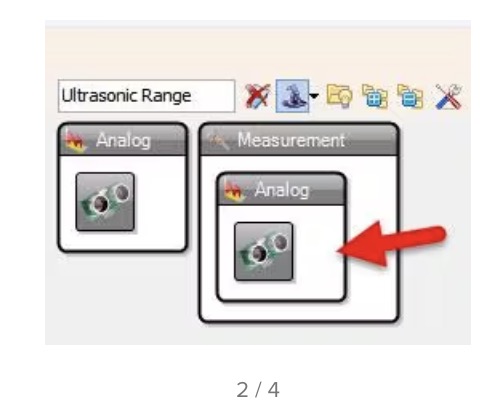 Ultrasonic Distance Sensor Using ATOM Matrix ESP32