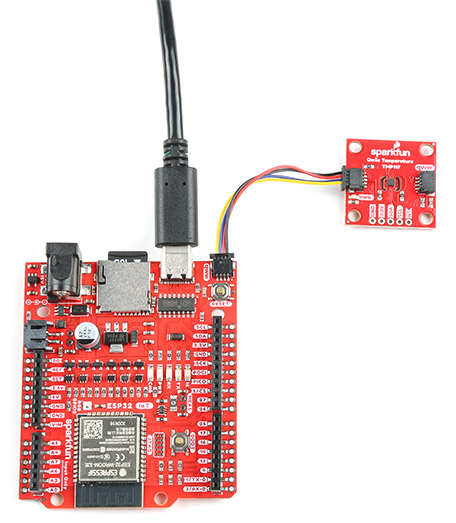 IoT RedBoard ESP32 Development Board Hookup Guide