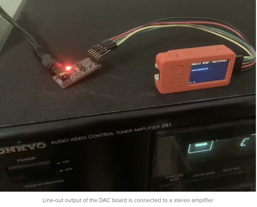 ESP32 Audio Project - Part I: Internet Radio with I²S DAC