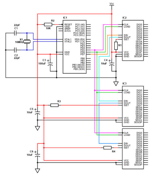 Building an Arduino-Based Spectrum Analyzer-How to Interface an LED Matrix with the MAX7219